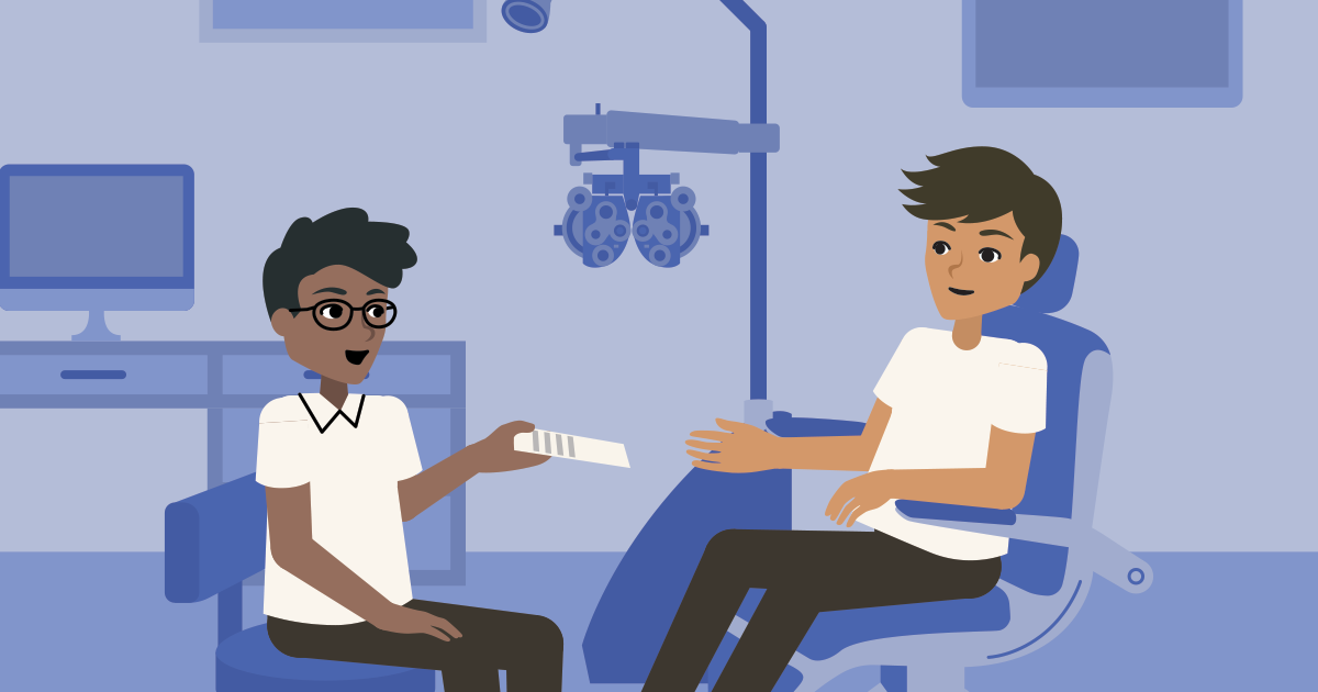 Going to an Eye Doctor – Everyday Dialogues – Ellii (formerly ESL Library)